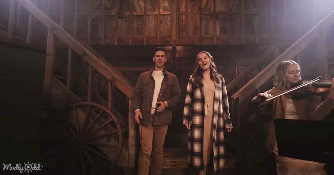 “The First Noel” sweetest Daddy-Daughter duet – Madly Odd!