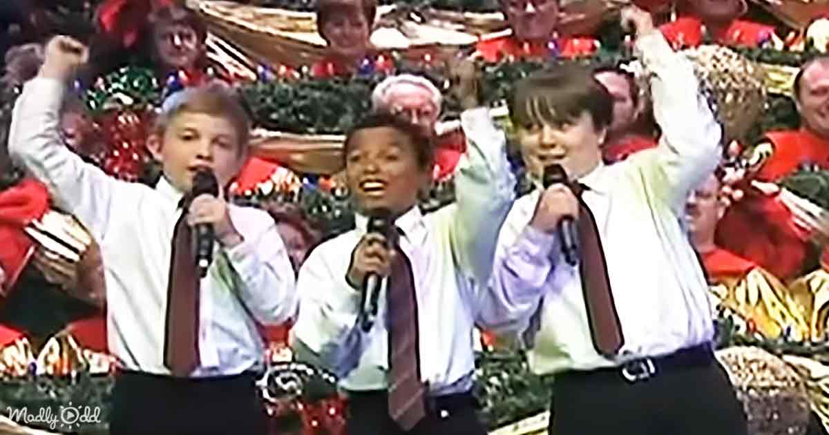 Boys perform outrageously funny Christmas quartet – Madly Odd!