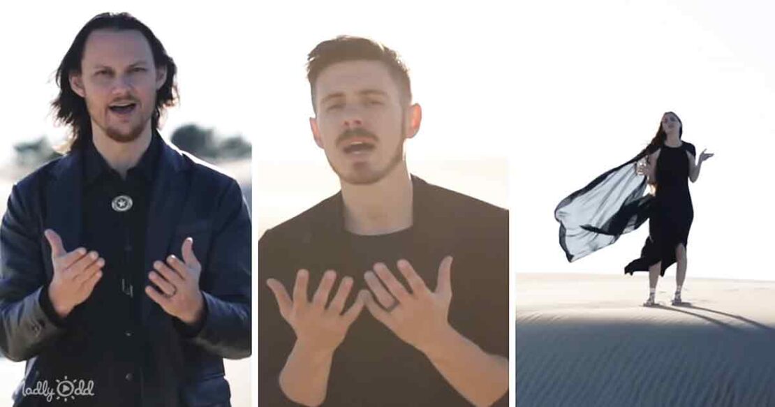 Stunning vocal rendition of ‘We Three Kings’ Christmas carol – Madly Odd!