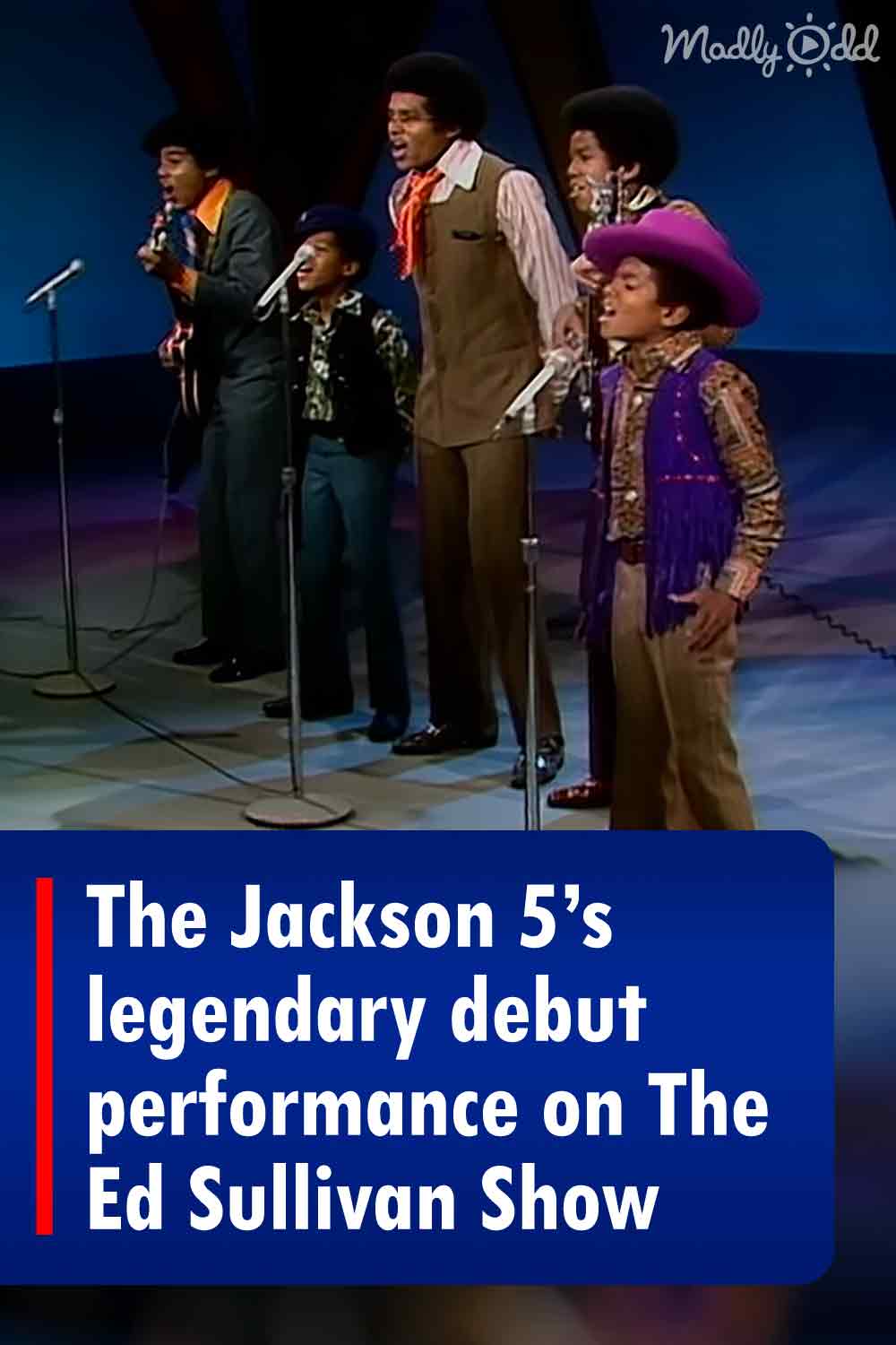 The Jackson 5’s legendary debut performance on The Ed Sullivan Show ...