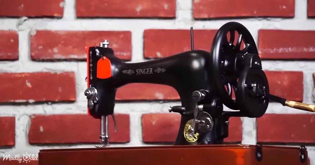 Preserving Family History: Rusty Singer Sewing Machine Brought Back To ...