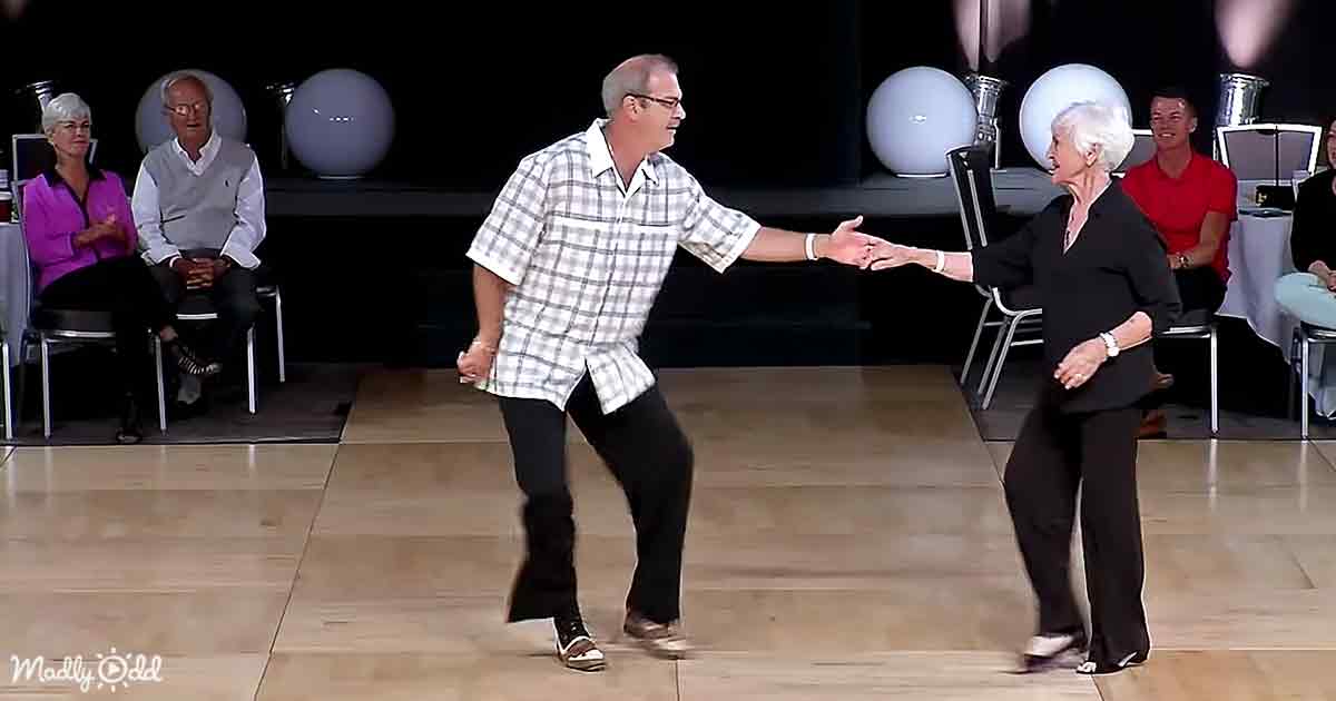 Senior Swing Champions Wow with Groovy Footwork