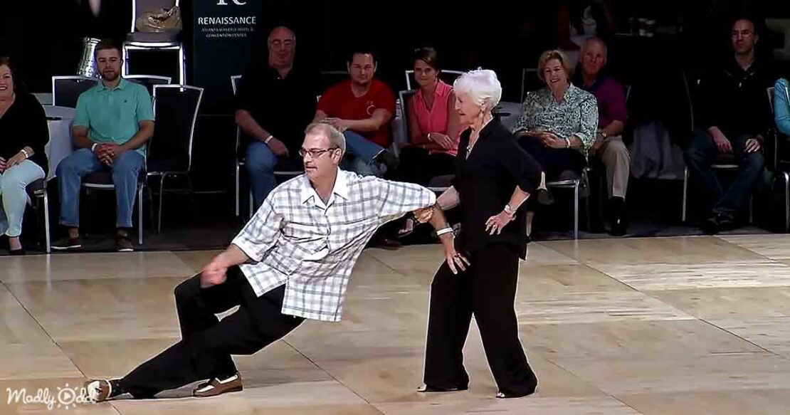 Senior Swing Champions Wow with Groovy Footwork
