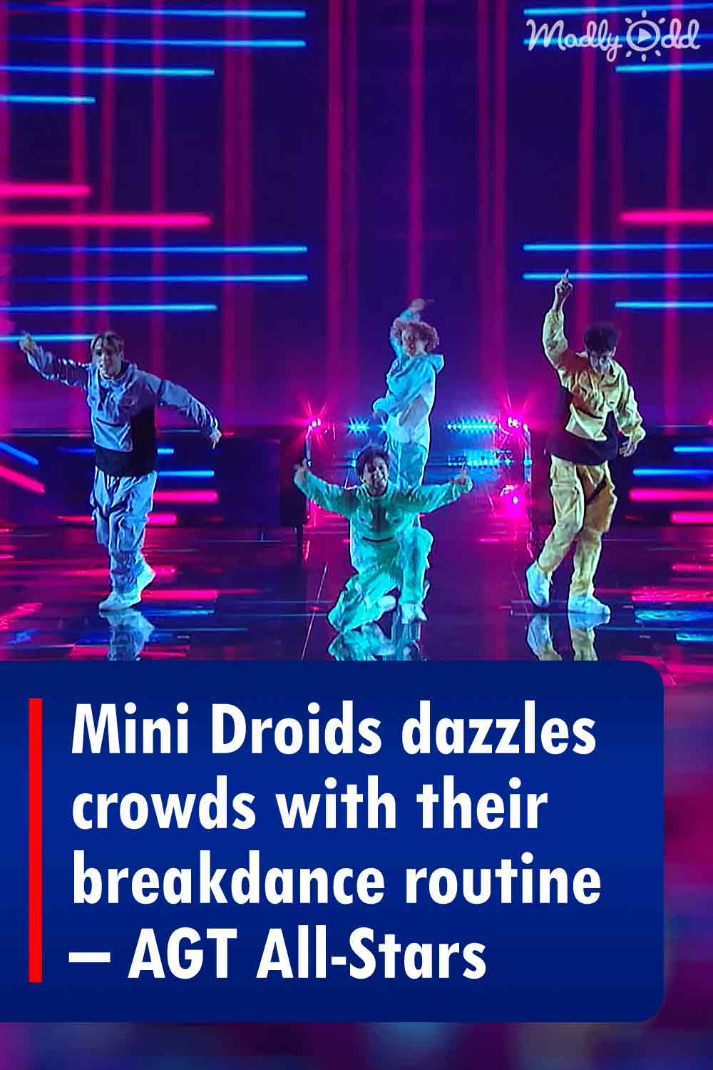 Mini Droids dazzles crowds with their breakdance routine – AGT All ...