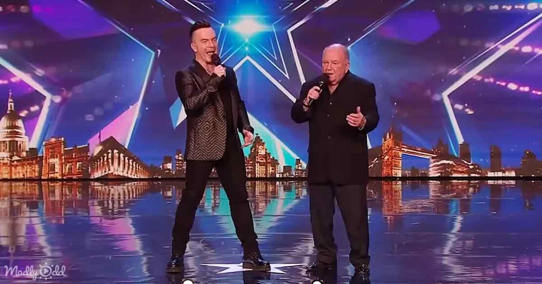 Father-son’s unforgettable duet of Frank Sinatra’s ‘That’s Life’ wows ...