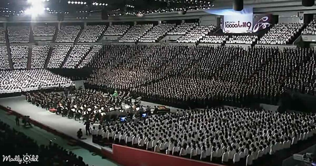 Japanese mega-choir with 10,000 singers perform Beethoven’s ‘Ode to Joy ...