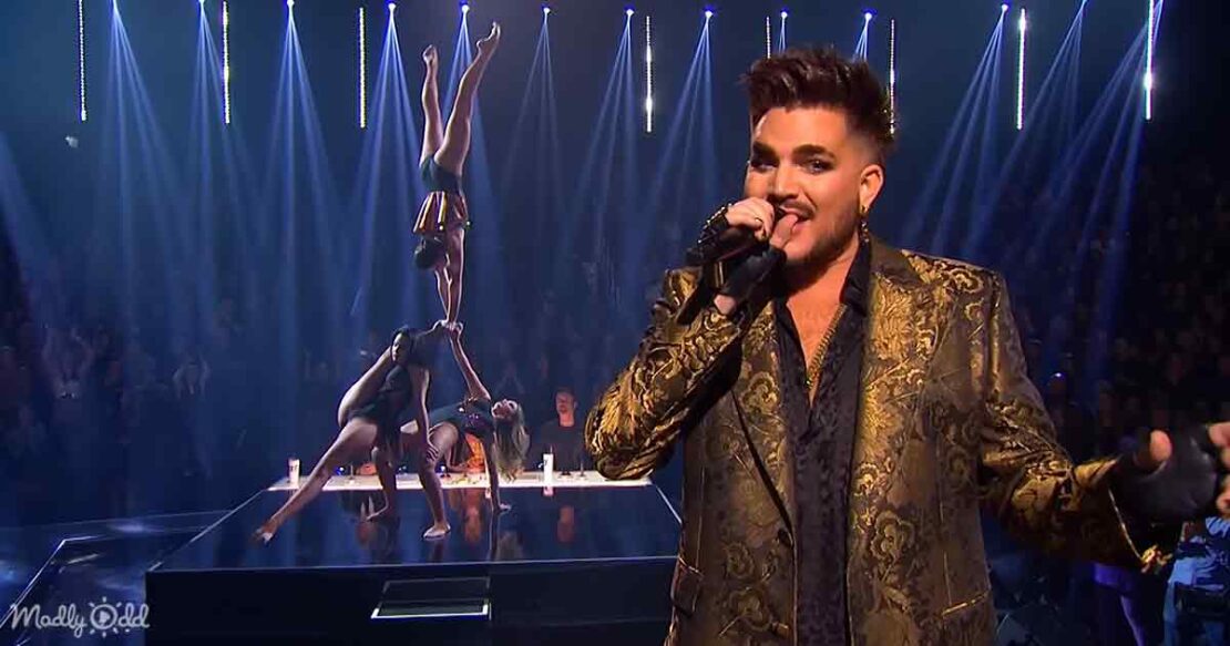 Fans rave over Adam Lambert’s incredible rendition of “Chandelier ...