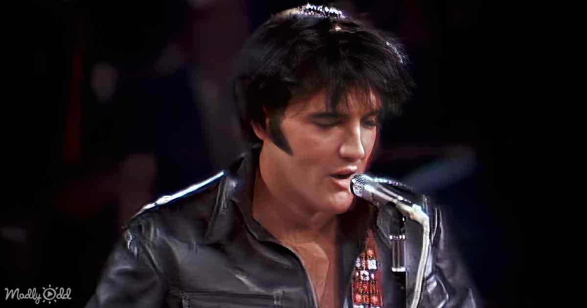 Get Your Groove on with Elvis Presley’s 1968 ‘Blue Suede Shoes’