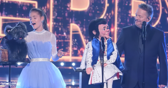Ventriloquist duo stuns AGT with Elvis rendition – Madly Odd!