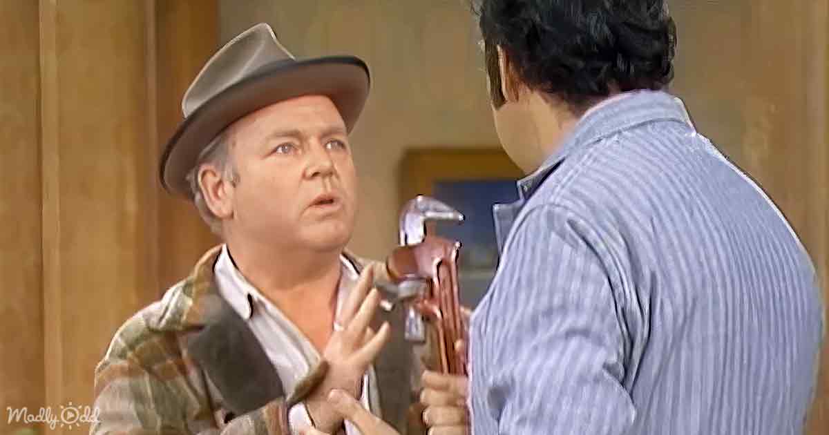 Archie Bunker’s funny encounter with a mafia plumber… – Madly Odd!