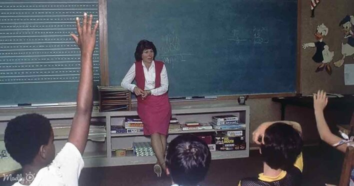 Flashback to the 1980s classroom – Madly Odd!