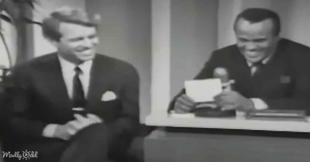 1968 flashback: Bobby Kennedy, Harry Belafonte, and Johnny Carson share ...
