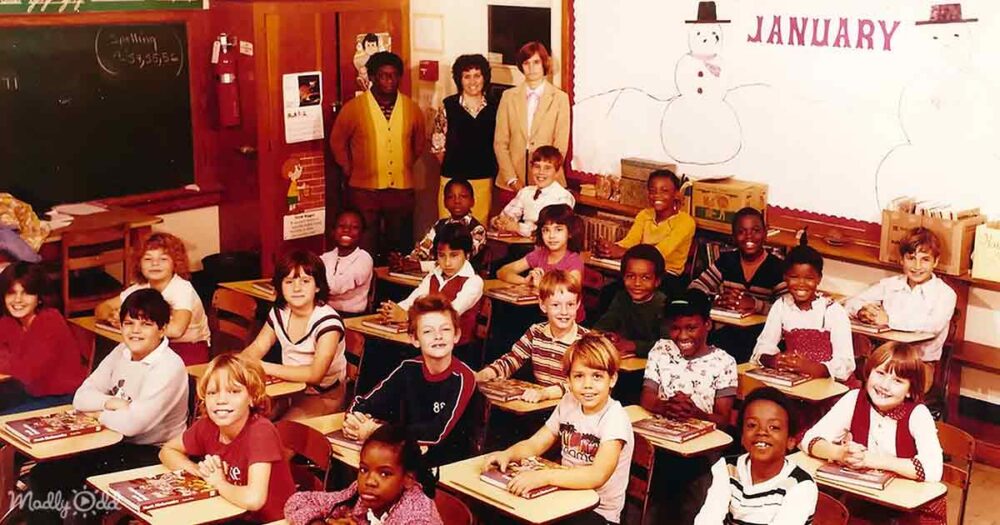 Flashback to the 1980s classroom – Madly Odd!