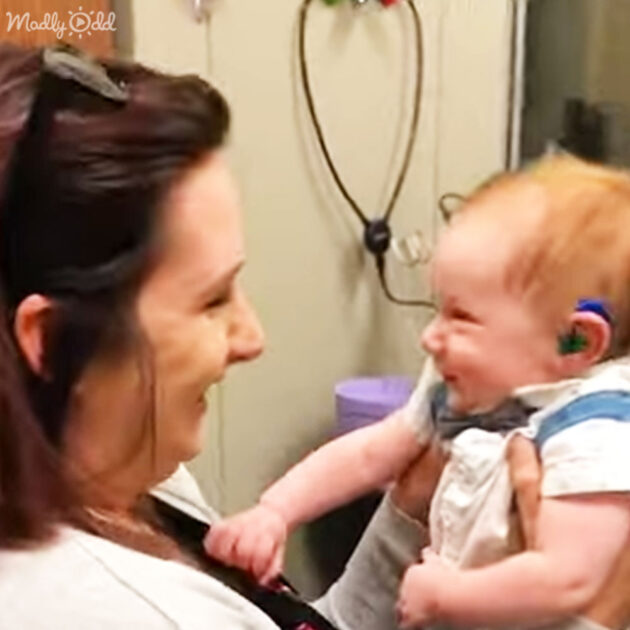 First Words: A Deaf Baby’s Joyous Reaction to Hearing for the First ...