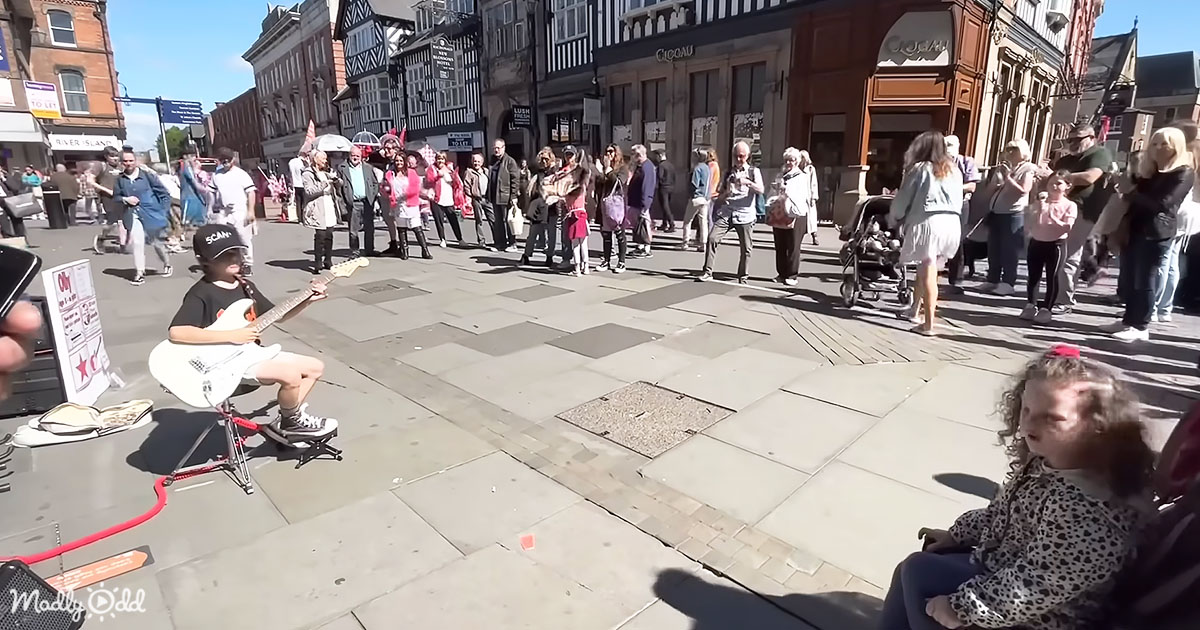 Olly, Age 8, Wows Fans with Incredible Performance of ‘Apache’ – Madly Odd!