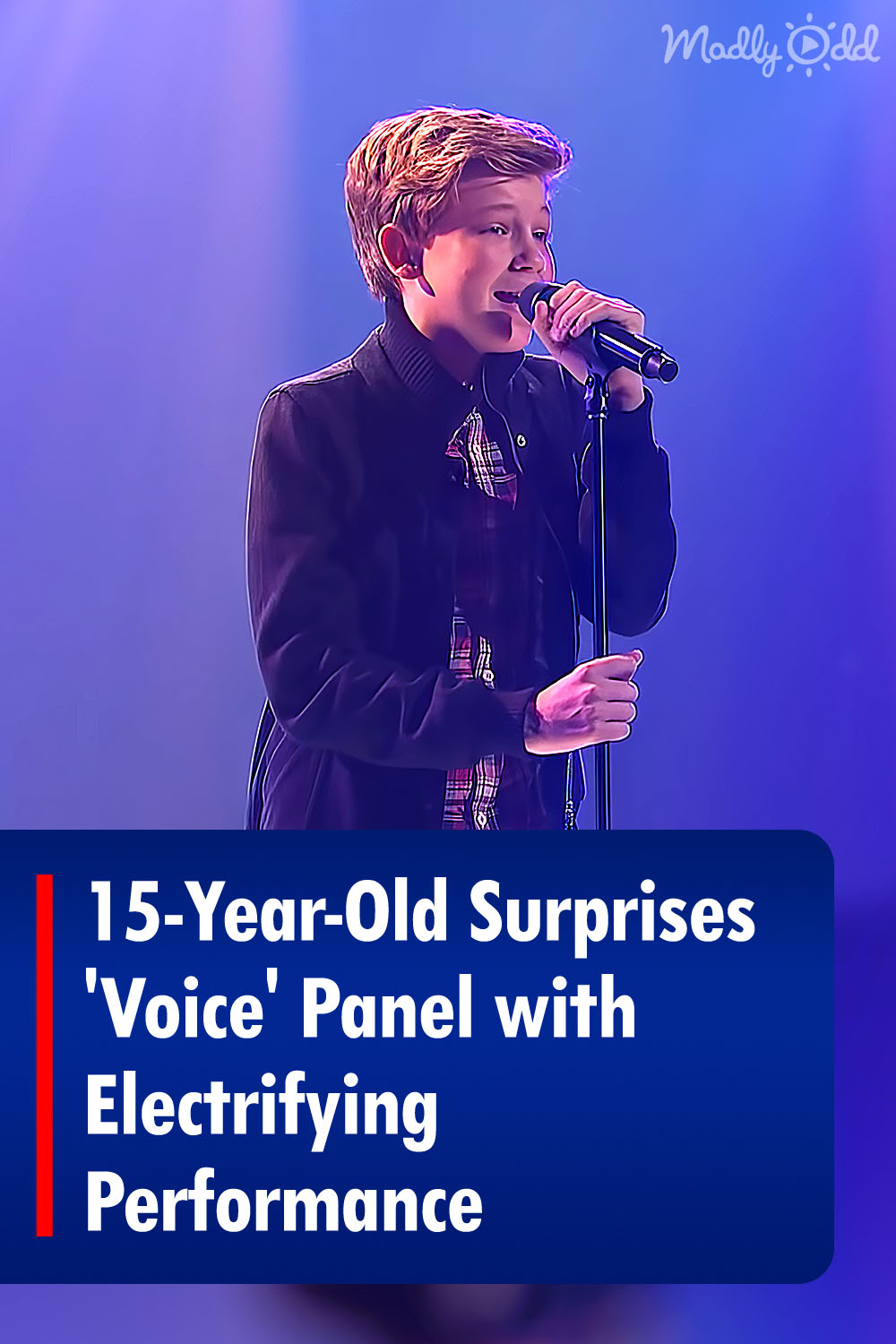 15-Year-Old Surprises ‘Voice’ Panel with Electrifying Performance ...