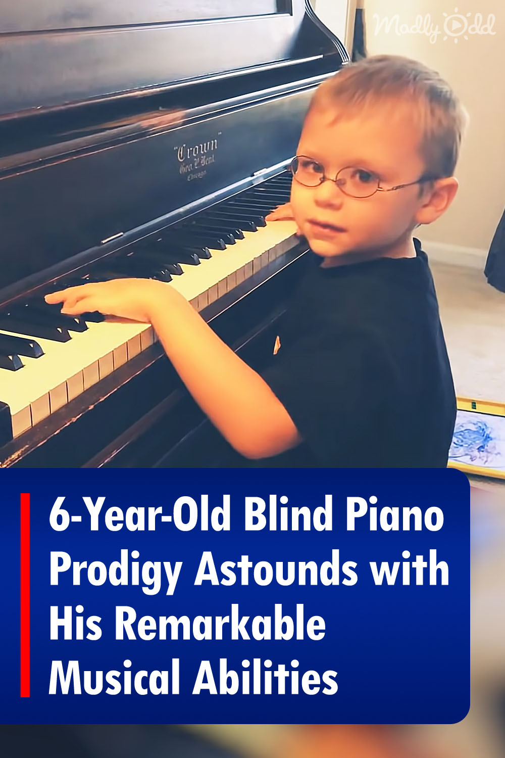 6-Year-Old Blind Piano Prodigy Astounds with His Remarkable Musical ...
