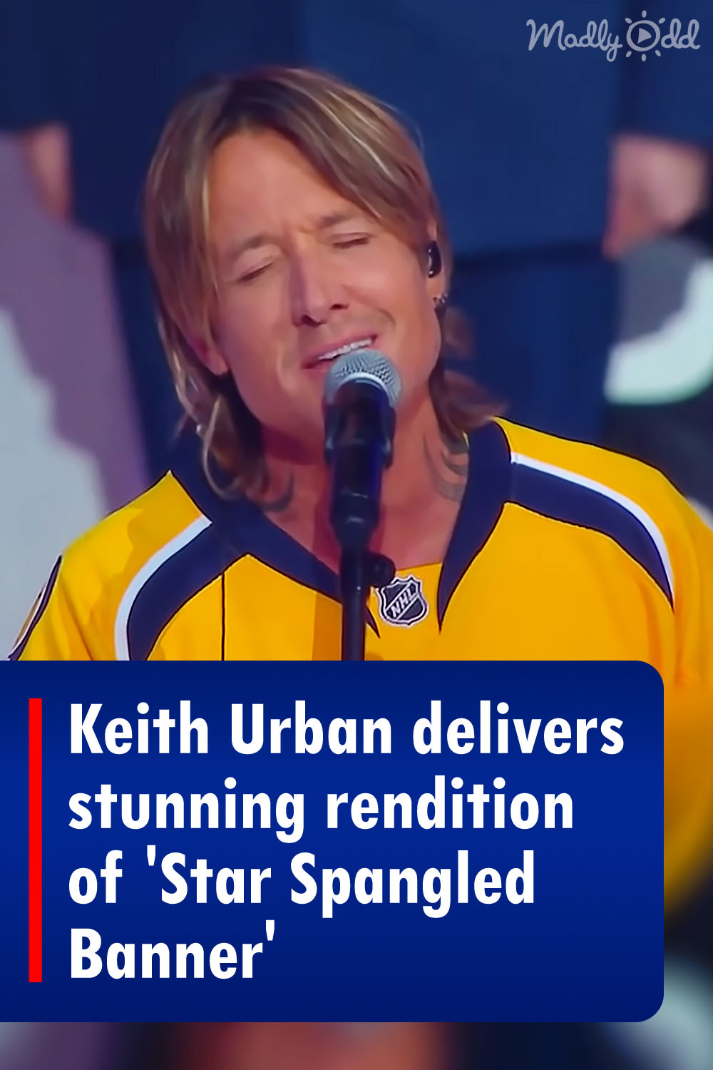 Keith Urban delivers stunning rendition of ‘Star Spangled Banner ...