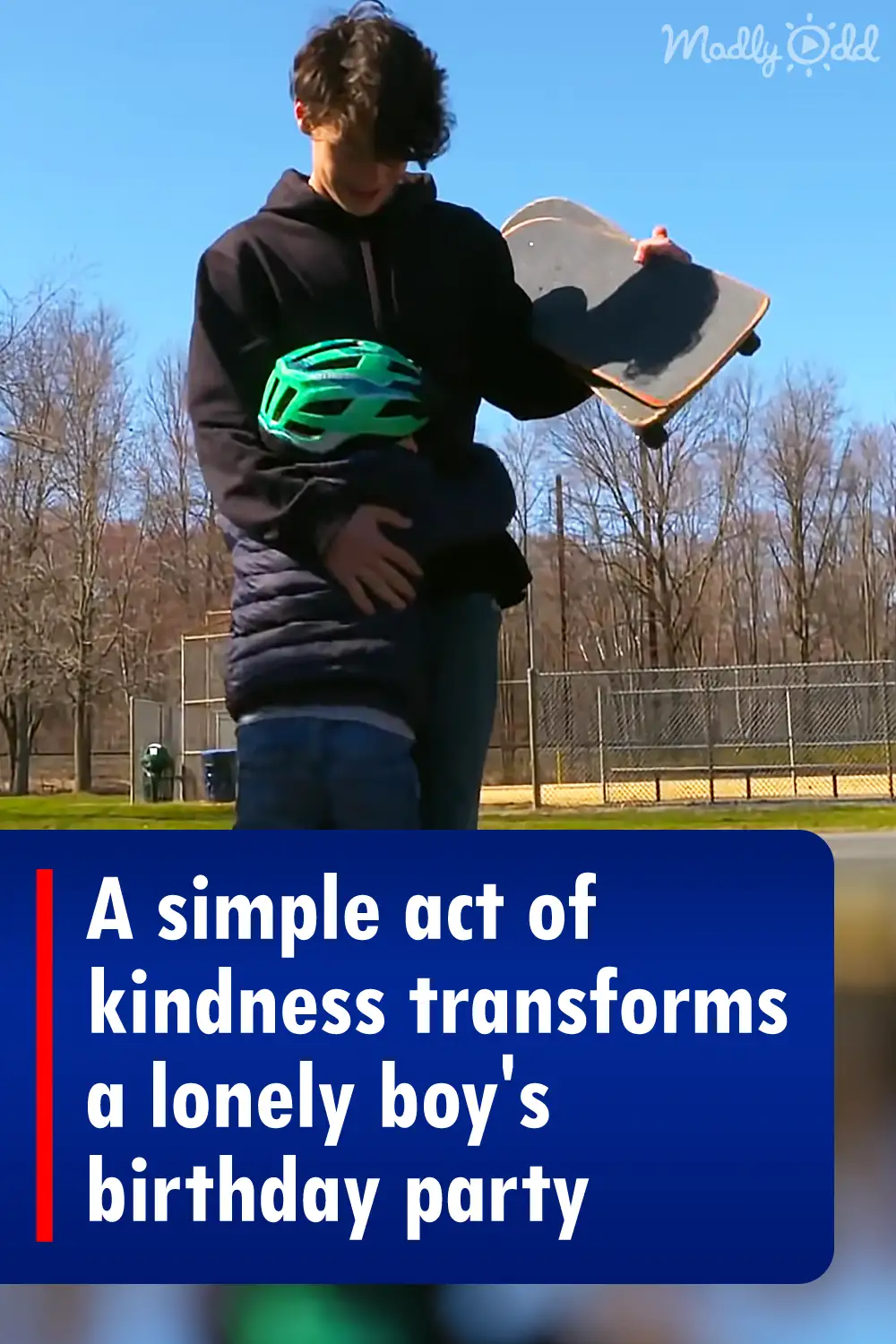 A simple act of kindness transforms a lonely boy’s birthday party