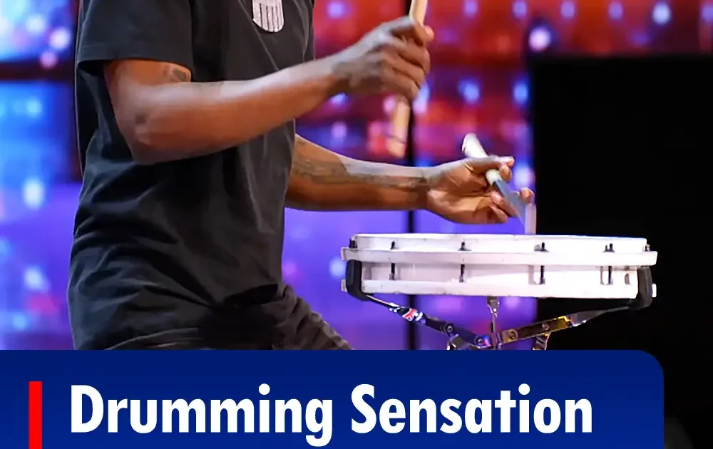 Drumming Sensation Dazzles Audiences with His Mesmerizing Rhythms