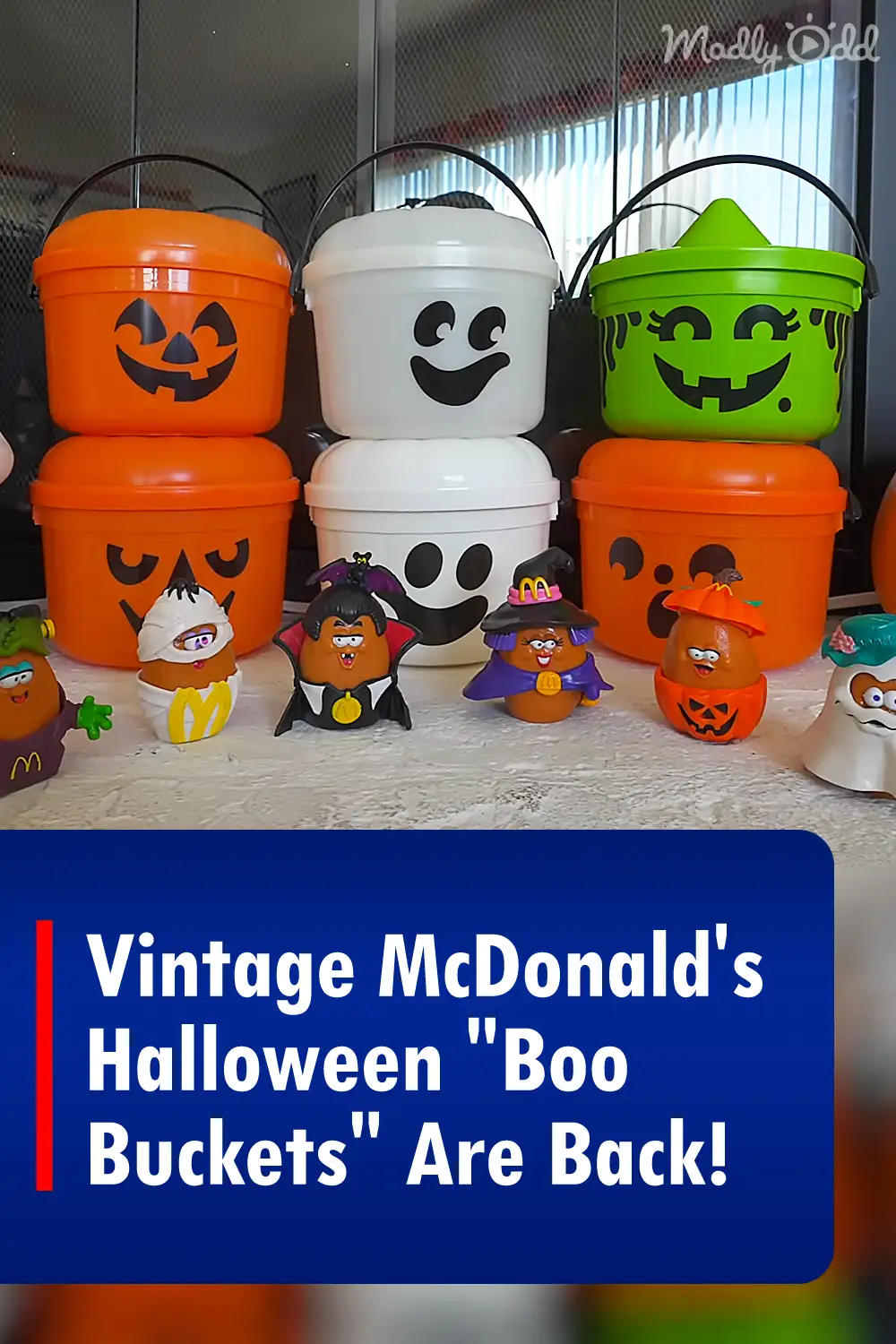 Vintage McDonald’s Halloween “Boo Buckets” Are Back!