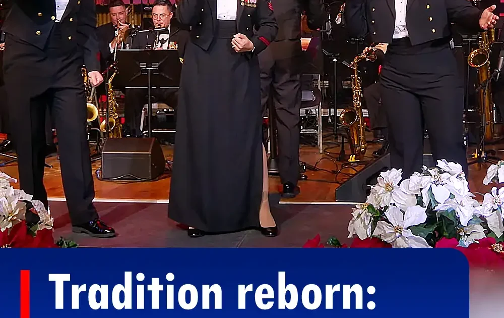 Tradition reborn: US Navy Band’s heartfelt ‘Auld Lang Syne’ rendition