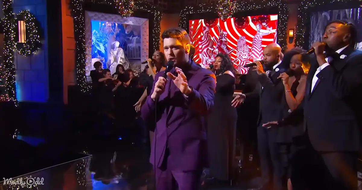 Michael Bublé and Hannah Waddingham Radiate Festive Magic in Christmas ...