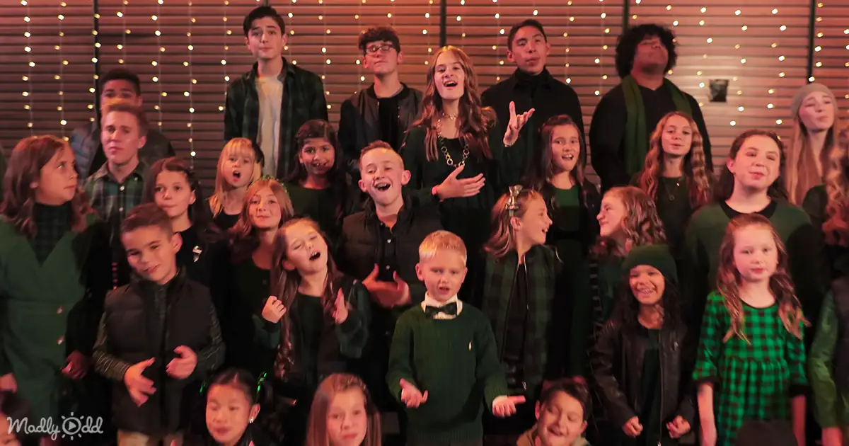 Joy erupts as One Voice Children’s Choir sings ‘O Come, All Ye Faithful ...