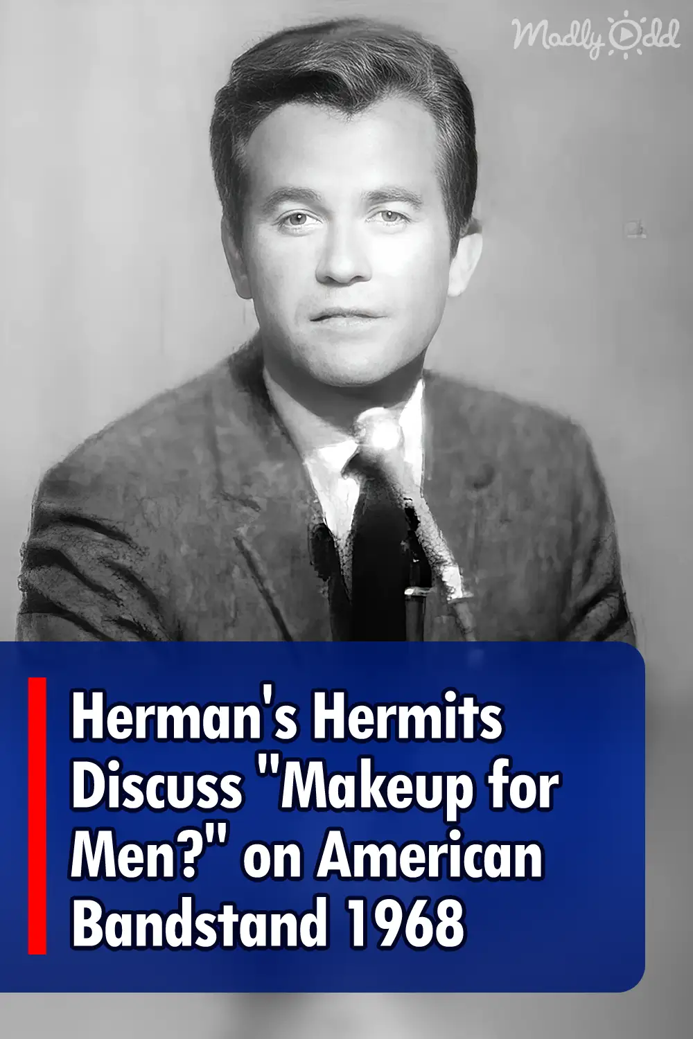 Herman’s Hermits Discuss “Makeup for Men?” on American Bandstand 1968