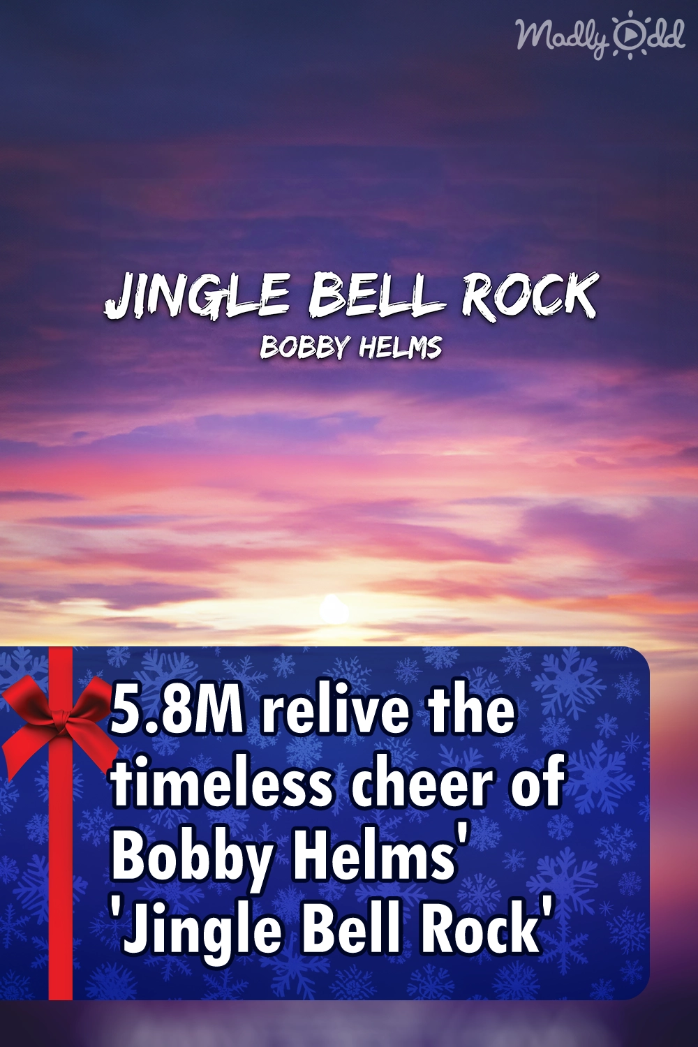 5.8M relive the timeless cheer of Bobby Helms’ ‘Jingle Bell Rock’