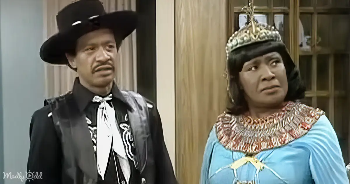 Watch George Jefferson stir laughter at a grand costume ball