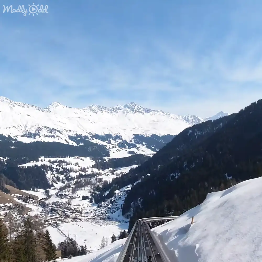 Virtually ride through majestic snow-capped peaks on Switzerland’s ...
