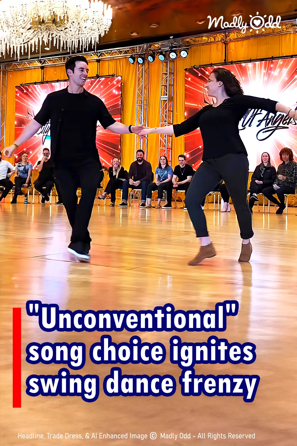 Their ‘unconventional’ song choice ignites a swing dance frenzy