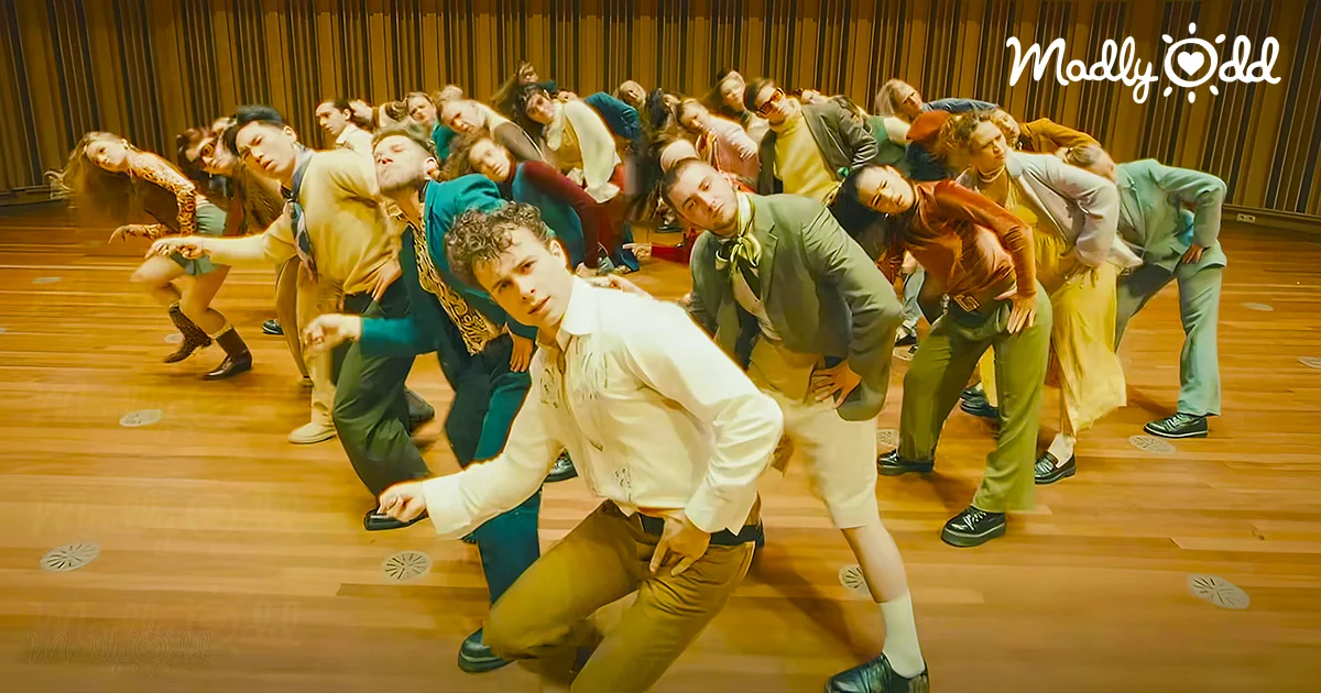 Expect the unexpected in this flawless synchronized dance routine