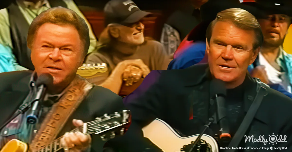 Roy Clark, Glen Campbell, Willie Nelson, Waylon Jennings, and YEEHAW!